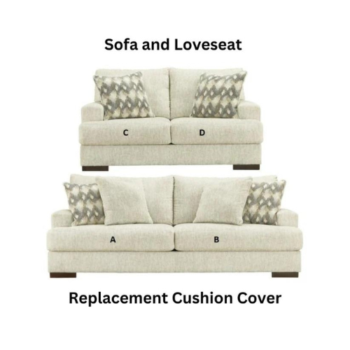 Ashley® Caretti Replacement Cushion Cover, 1230338 Sofa or 1230335 ...