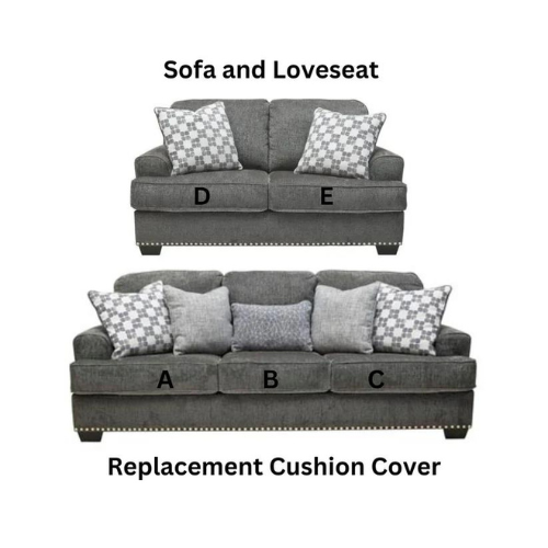 Ashley® Locklin Replacement Cushion Cover, 9590438 Sofa or 9590435 ...