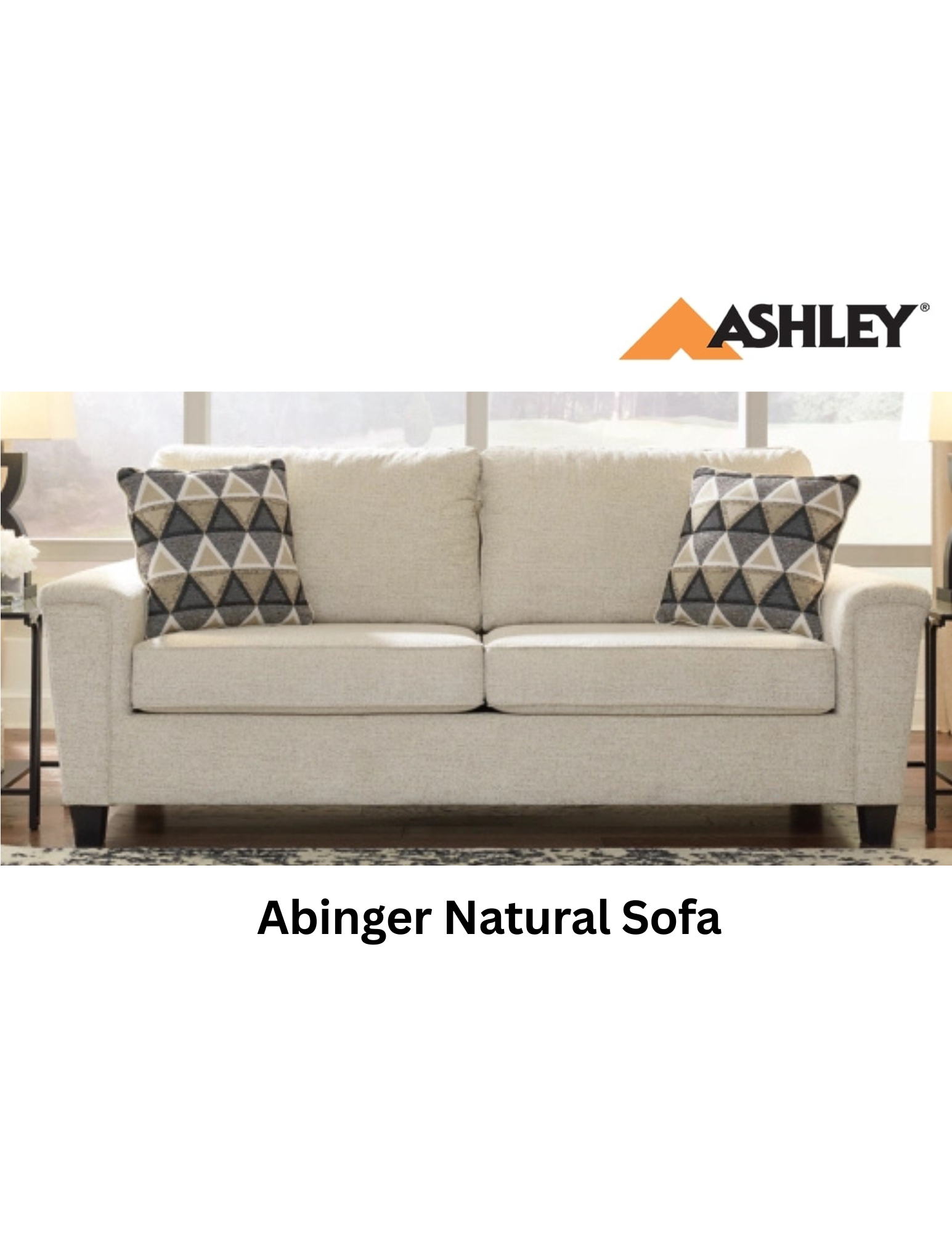 Abinger Natural Sofa | Athens Furniture.com