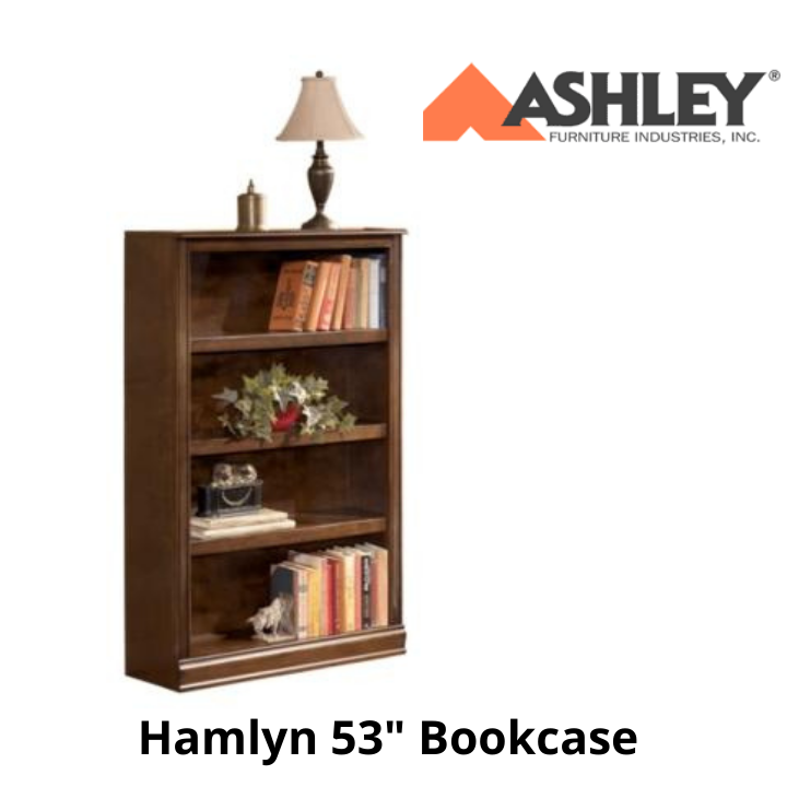 Hamlyn 53" Bookcase | Athens Furniture.com