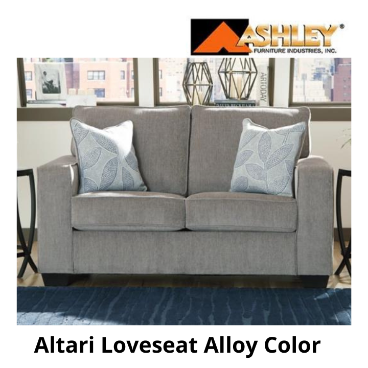 Altari Alloy Loveseat | Athens Furniture.com